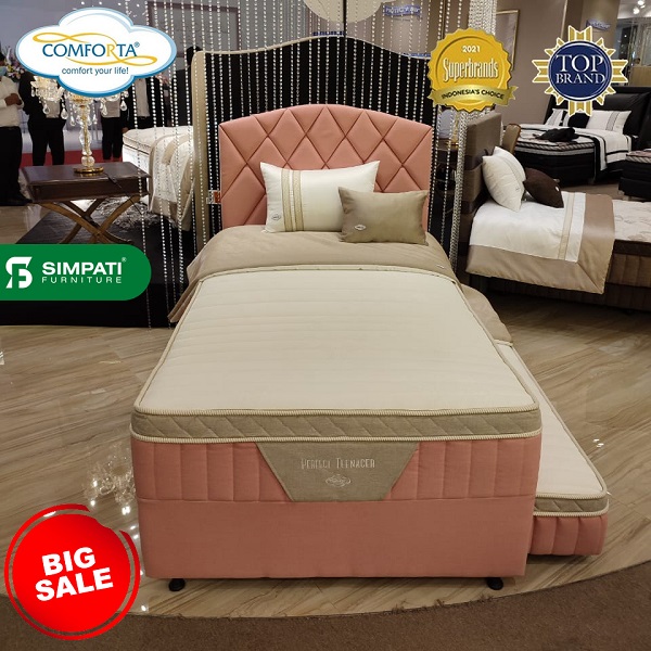 Spring Bed Comforta - Comforta Springbed - harga teengaer 2 in 1 sorong ...