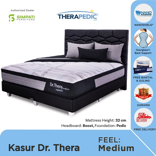 Therapedic spring bed matras murah harga promo