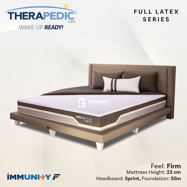 Therapedic spring bed matras murah harga promo