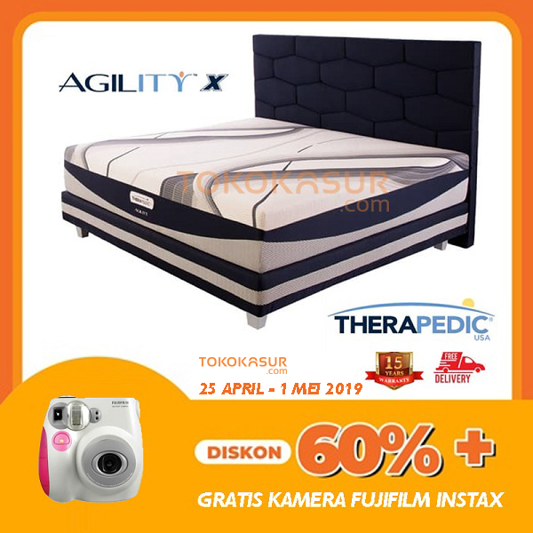Therapedic spring bed matras murah harga promo