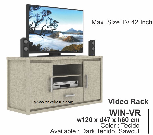 Rak TV - Tempat TV - Audio Video Rack Murah